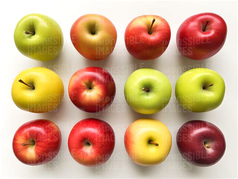 Different Colour Apples
