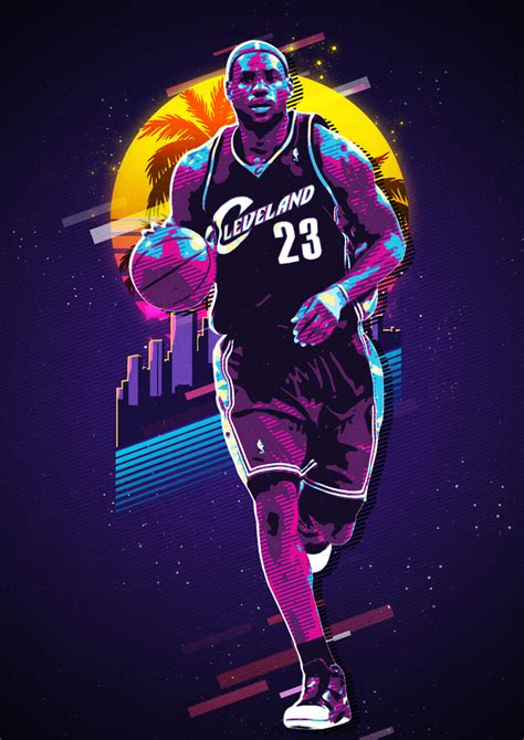 Lebron James Schreeuwend Behang