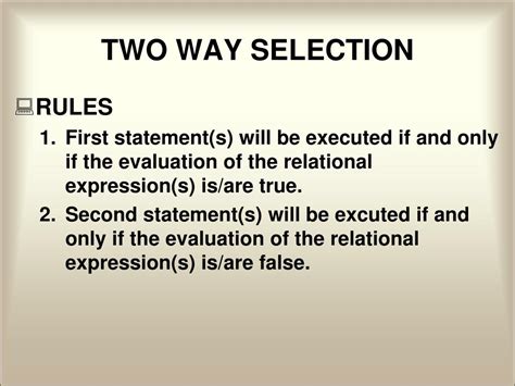 Ppt Control Structures Selection Powerpoint Presentation Free