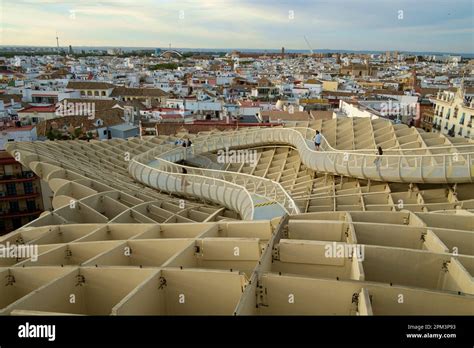 Seville Spain Setas De Sevilla Or Metropol Parasol Also Known As The