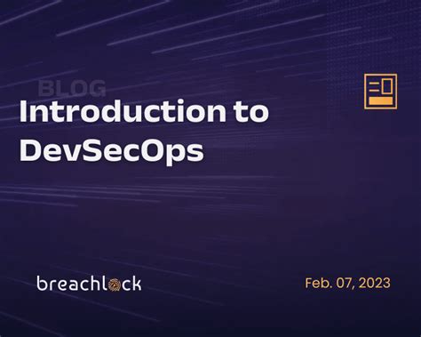 Introduction To Devsecops Breachlock