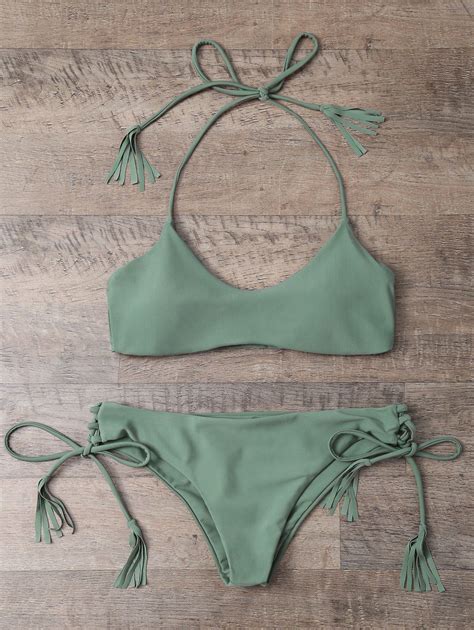 Green Bikini With Jewels At Oscar Loveless Blog
