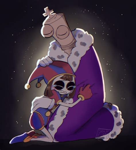 Pomni And Kinger Cute Drawings Cartoon Crossovers Favorite Character
