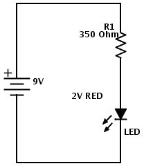 Led Resistor Battery Circuit