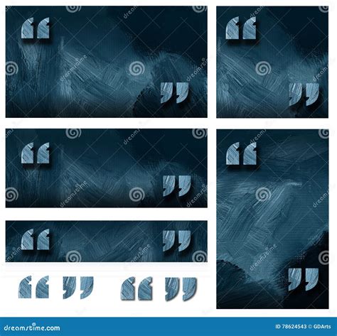 Quotation Marks Graphic Background Stock Illustration Illustration Of Texture Presentation