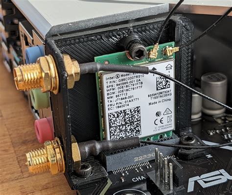 Asus Prime X670 P Vertical M2 Key E Bracket By Ecsv Download Free