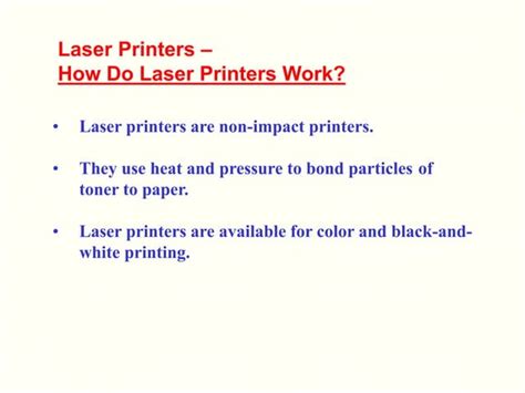 Devices That Output Hardcopy Ppt Computer Peripherals Computing