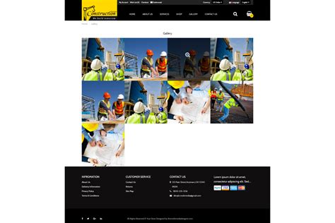 Opencart Construction Responsive Opencart Theme