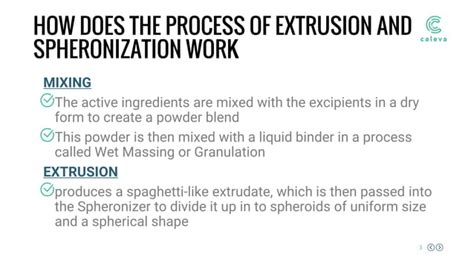 Extrusion Spheronization Pptx