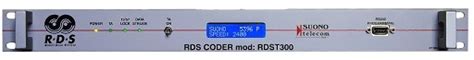 Rds Coder Suono Telecom Rdst300 Suono Telecom