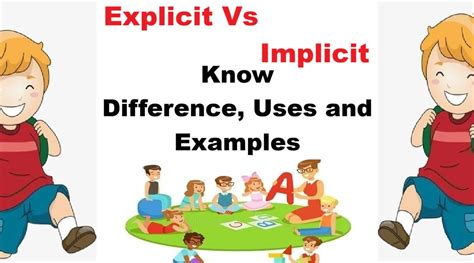 explicit vs implicit difference how to use and sentence examples gksection