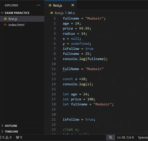 Mudasir Abbasi On Linkedin Revise Python Typescript Java Javascript