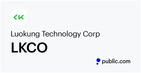 Buy Luokung Technology Corp Stock Lkco Stock Quote Today And Investment