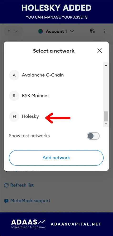 How To Add Holesky To Metamask Wallet A Step By Step Guide