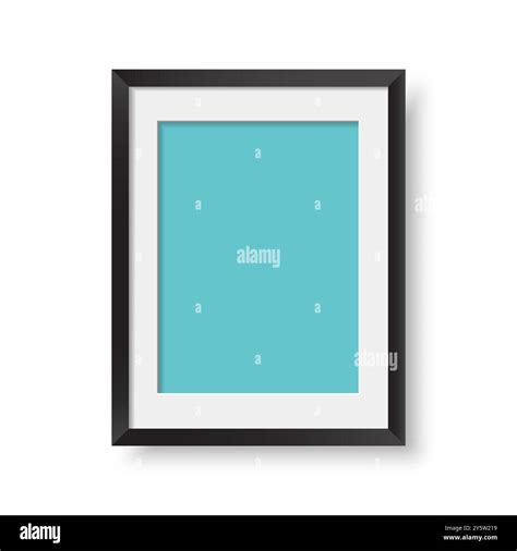 Picture Frame Mockup Office Stock Vector Images Alamy