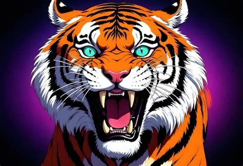 Premium Photo Rage Tiger