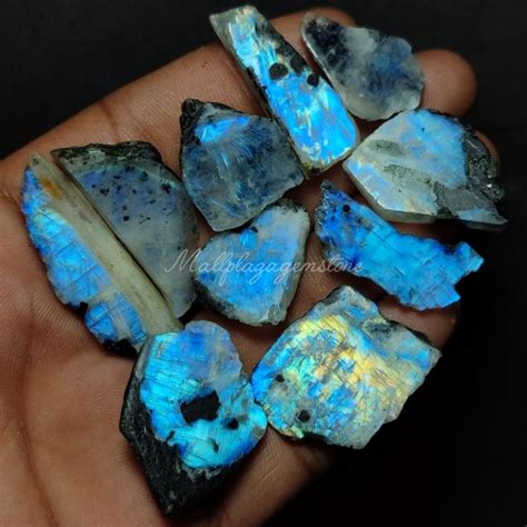 Natural Moon Bead Stone Super Quality Hq Chunks Of Moon Bead Stone