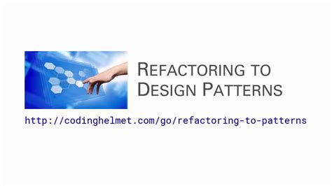 Refactoring To Design Patterns Youtube