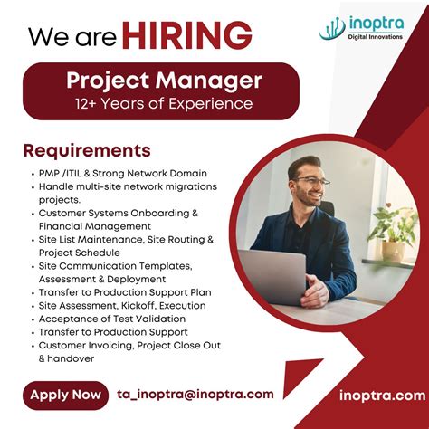 Inoptra Digital On Linkedin Projectmanager Hiringnow Teamleader Projectmanagement Innovation