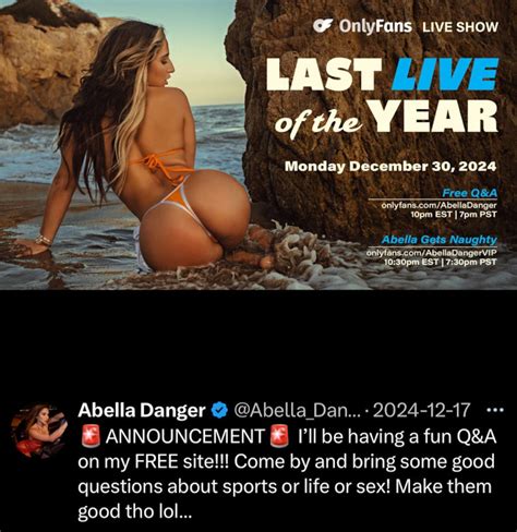 Please Help Me Find Abella Dangers Latest Vip Onlyfans Livestream 1677527 ›