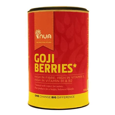 Nua Naturals Goji Berries Bodyfirst Nutrition