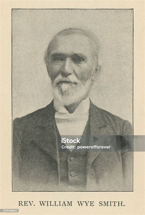 Rev William Wye Smith 19th Century Stock Illustration Download Image Now 19th Century 19th