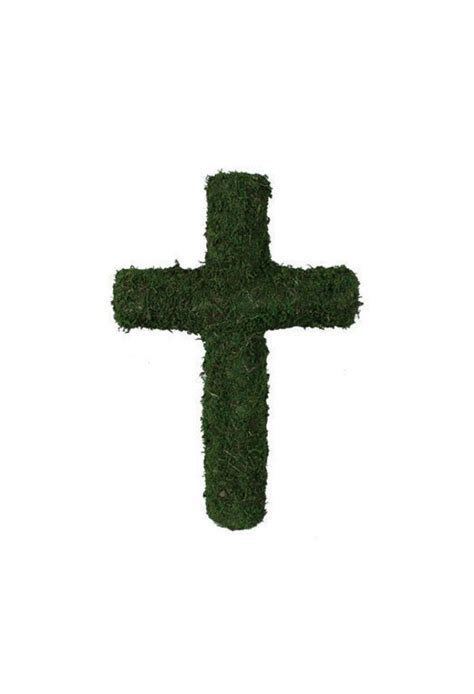 16 Or 20 Moss Cross Easter Cross Wreath Base For Etsy