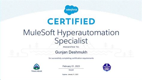 Gunjan Deshmukh On Linkedin Salesforce Training Automation Rpa Mulesoft 12 Comments