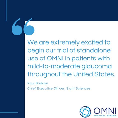 Sight Sciences On Linkedin Were Excited To Announce The Enrollment Of