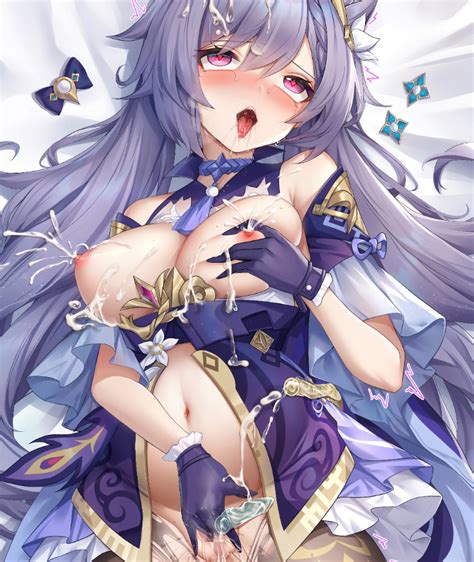 Rule 34 1girls Ahe Gao Artist Request Breast Squeeze Breasts Cat Ears Condom Female Only