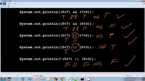 Lecture 112 Logical Operator In Java Part 2 In Hindi Youtube