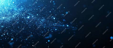 Premium Photo Abstract Blue Network Background With Glowing Particles And Lines Abstract Blue