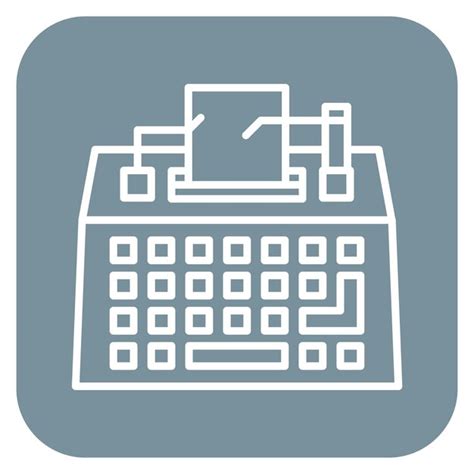 Premium Vector Typewriter Vector Illustration