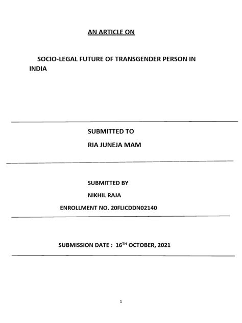 Sociology Assignment Sem 3 Pdf