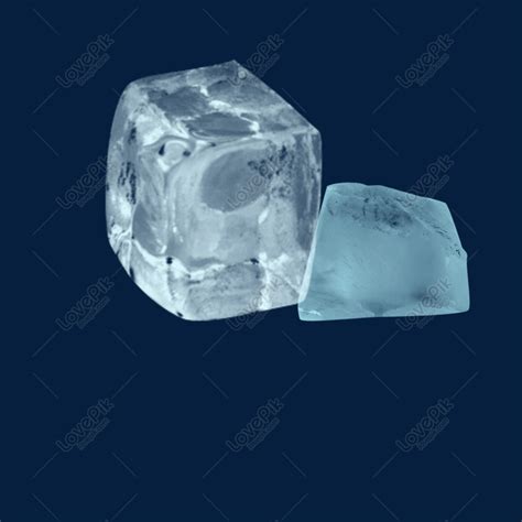기하학 얼음 결정 아이스 큐브 요소 Png 일러스트 무료 다운로드 Lovepik