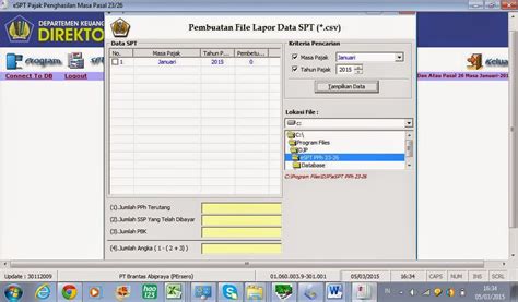 it is manutd membuat file csv dari aplikasi e spt pph 23 26 untuk