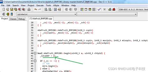 【arduino 连接bmp280：测量温度、压力和高度】arduino Bmp280 Csdn博客