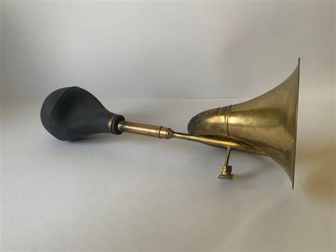 Vintage Brass Car Horn Soviet Brass Car Horn Ussr Brass Car Horn Retro Brass Car Horn Car