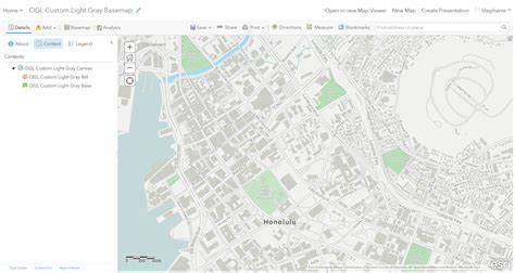 Customizing Esri Vector Basemaps Using The Vector Tile Style Editor — Open Gis Lab