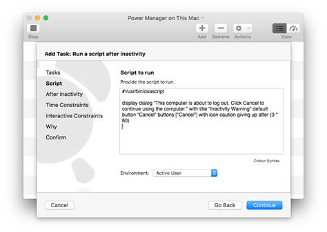 How To Show An Inactivity Warning