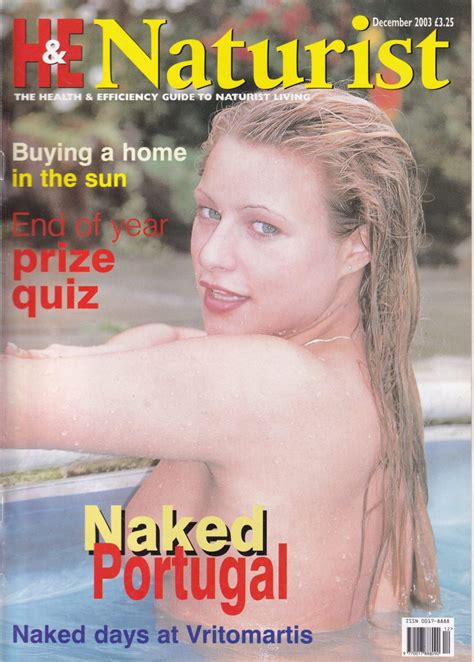 Hande Naturist December 2003 Magazine For Sale