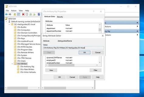 How To Use Active Directory Attribute Editor Itechguides