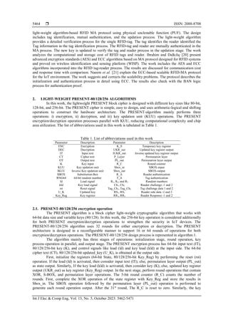 Secured Authentication Of Radio Frequency Identification System Using