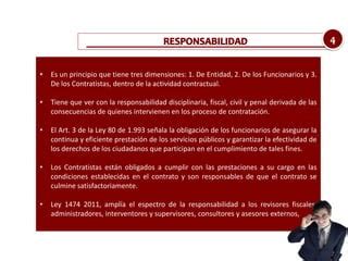 Principios De La Contratación Estatal Pptx