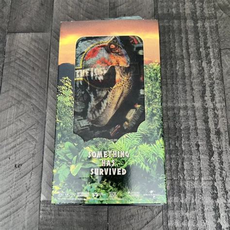 Jurassic Park Ii The Lost World Vhs Tape Hologram Poster Dinosaur £939