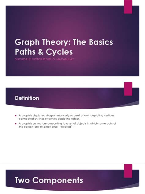 Graph Theory Paths And Cycle Pdf Vertex Graph Theory