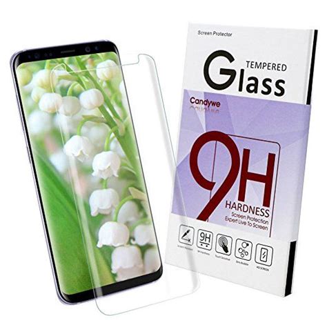 Galaxy S8 Plus Screen Protector Candywe Premium Samsung S8 Plus Tempered Glass Hd Clear Anti