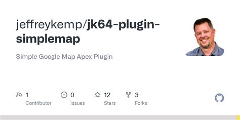 GitHub Jeffreykemp Jk64 Plugin Simplemap Simple Google Map Apex Plugin