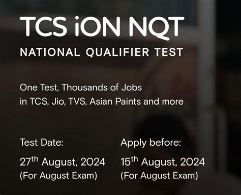 Hareesh Chitla On Linkedin Over 1 Lakh Tcs Ion Nqt Certified Candidates Are Living Their Dreams