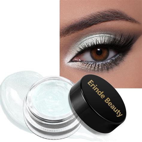 Erinde Shimmer Glitter Cream Eyeshadow Smooth Metallic Creamy Eye Shadows Highly